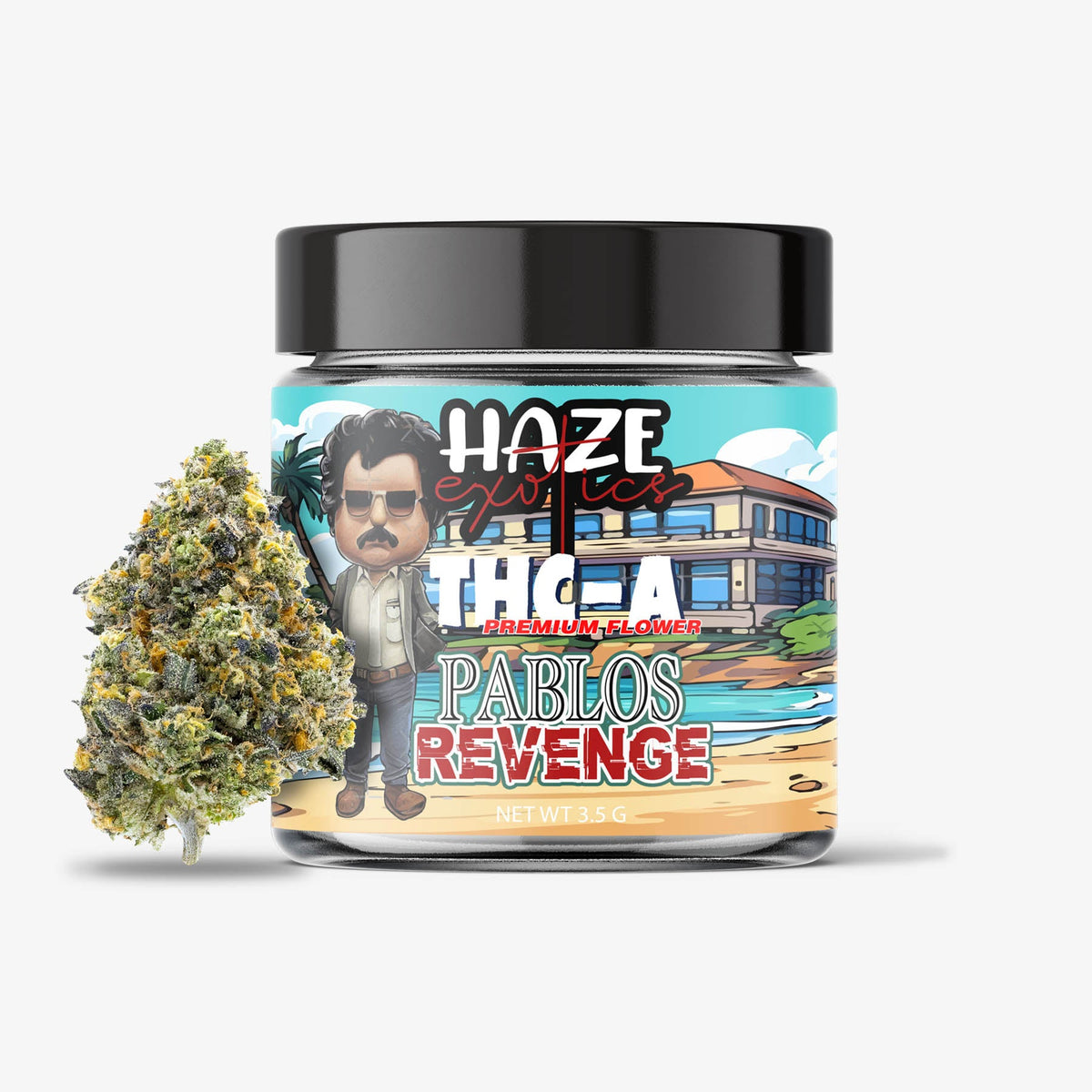THC-A FLOWER / PABLOS REVENGE / HAZE EXOTICS – New Standard Hemp Company