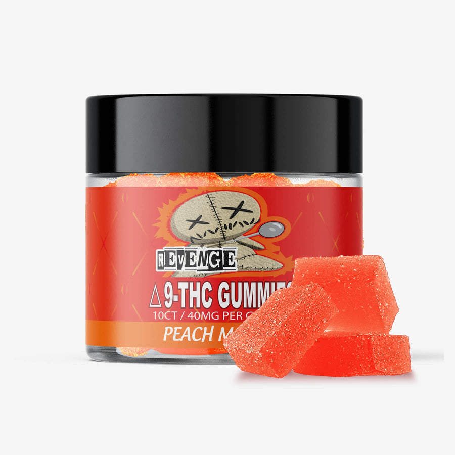 DELTA 9 GUMMIES / REVENGE / PEACH MANGO 400mg / 10ct – New Standard ...