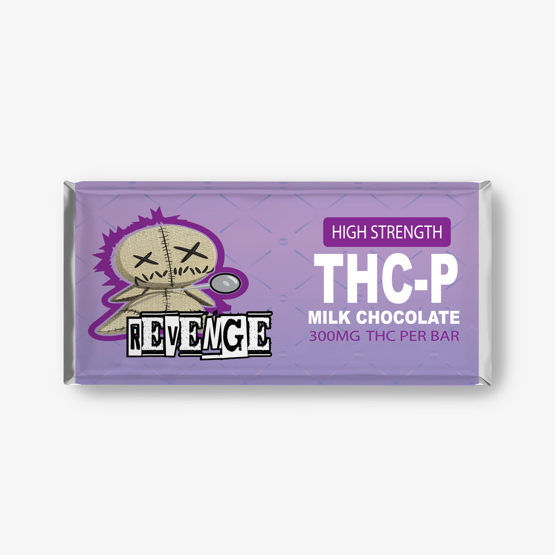 THC-P / MILK CHOCOLATE BAR / REVENGE / 300mg – New Standard Hemp Company